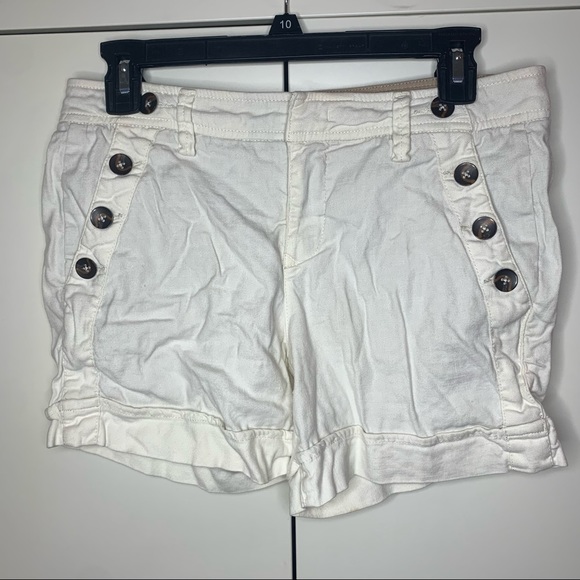 Level 99 | Shorts | Level 99 Cuffed Linen Blend Shorts | Poshmark